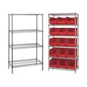 Wire Shelving | Bins, Shelving & Storage | PackSmart
