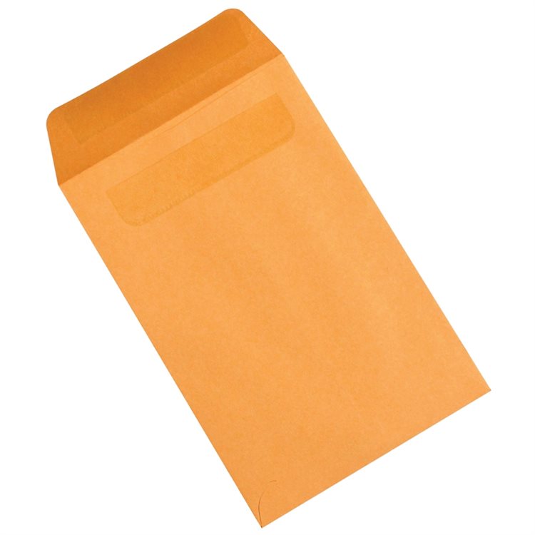 6 x 9" Kraft Redi-Seal Envelopes