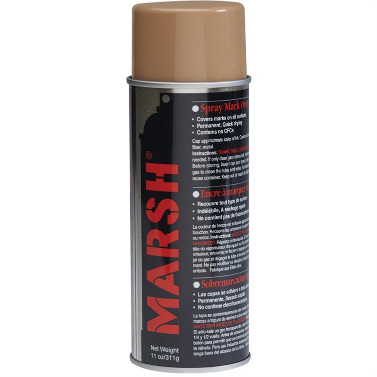 Tan Spray Stencil Ink