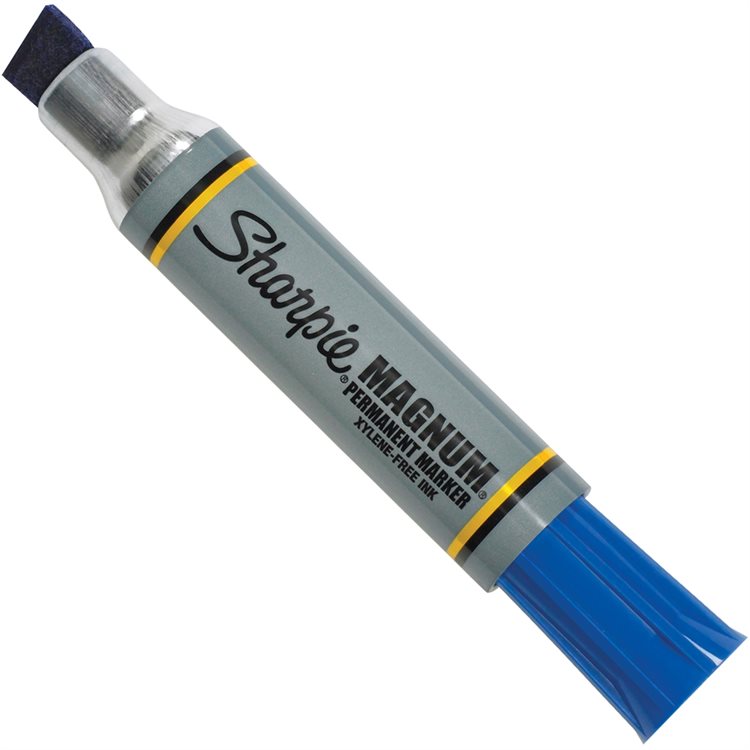 Blue Sharpie® Magnum™ Markers